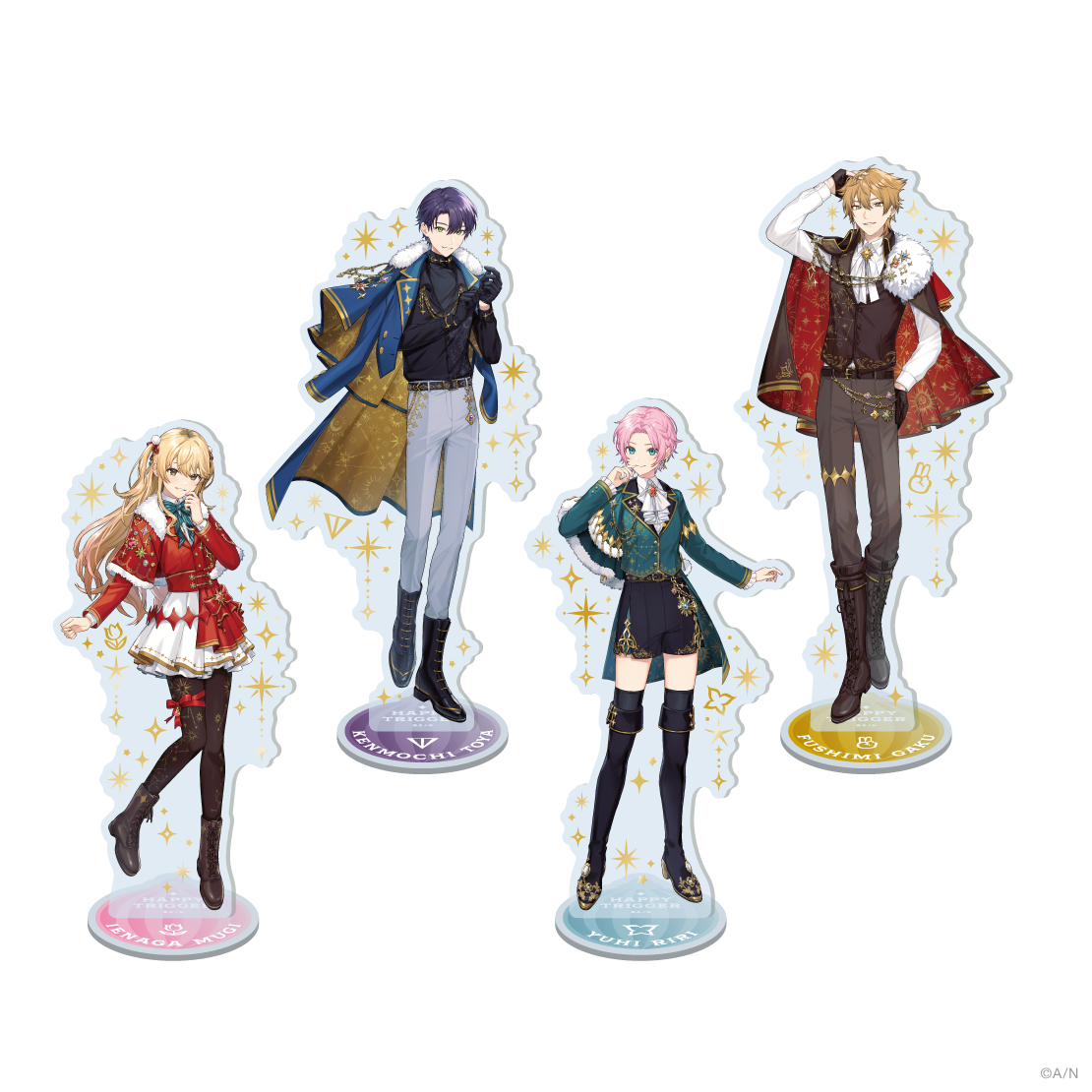 【HAPPY TRIGGER CHRISTMAS】箔押しアクリルスタンド｜にじさんじオフィシャルストア
