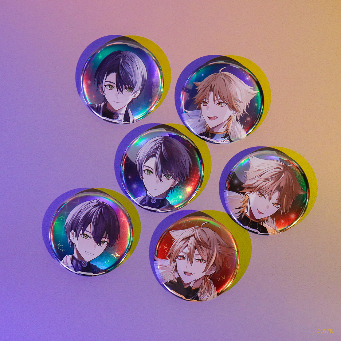 【TOGABITO 7th Anniv.】ランダムオーロラ缶バッジ｜にじさんじオフィシャルストア