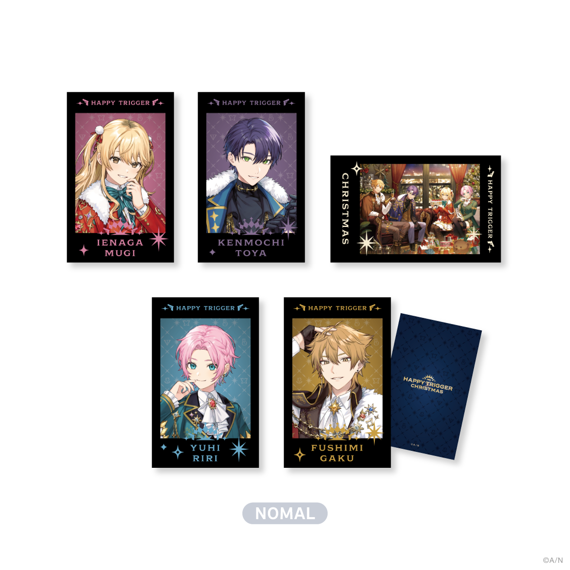 【HAPPY TRIGGER CHRISTMAS】ランダムチェキ風カード｜にじさんじオフィシャルストア